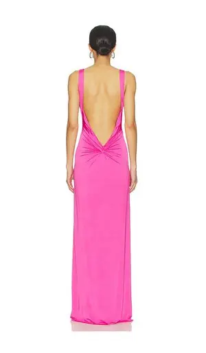 Nbd Ayla Gown In Fuchsia