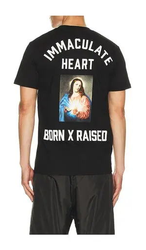 BORN X RAISED Immaculate Tee - Black