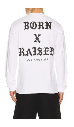 BORN X RAISED Kitty Long Sleeve Tee
