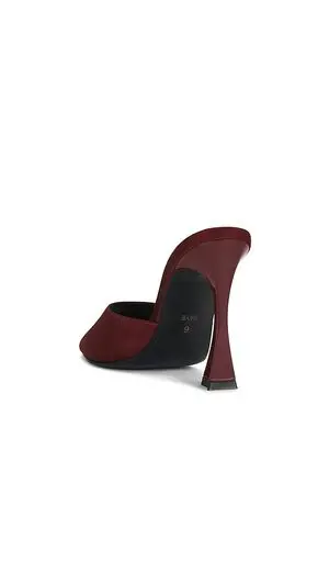 Raye Cristina Sandal - Burgundy Satin