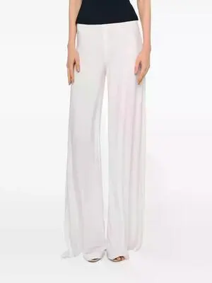 Norma Kamali Bias Trousers - White