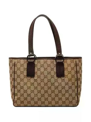 Gucci 2000-2015 Gg Canvas Tote Bag - Brown