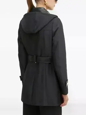 MORGAN Hooded Belted Coat
