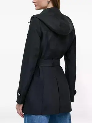 MORGAN Hooded Belted Coat