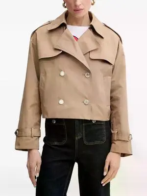 MORGAN Double-breasted Jacket - Neutrals