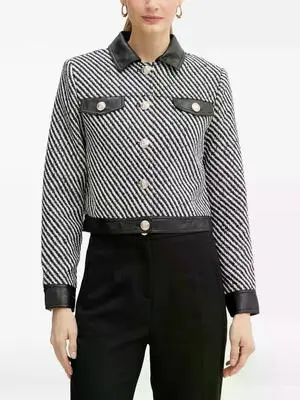 MORGAN Diagona- Pattern Pocket Jacket