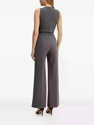 MORGAN Pinstripe Buttoned Jumpsuit