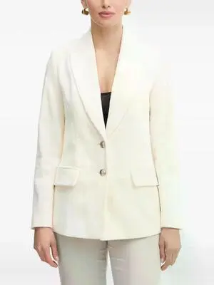 MORGAN Buttoned Blazer - Neutrals
