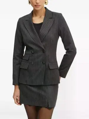 MORGAN Pinstripe Double-breasted Blazer