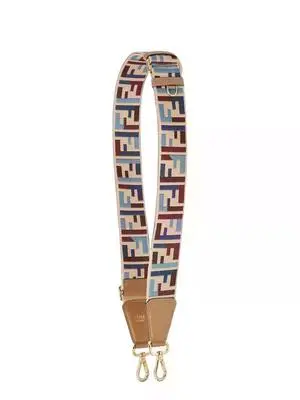FENDI Logo-Pattern Shoulder Strap