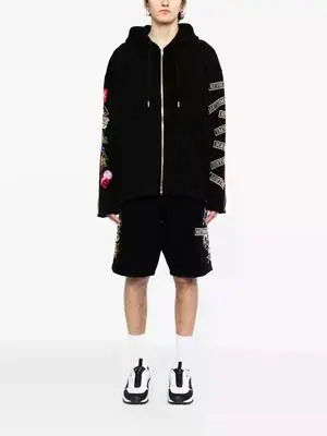 MASTERMIND WORLD Embroidered Patch Drawstring Shorts