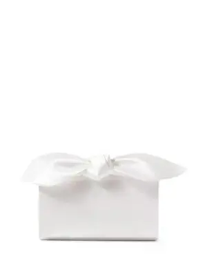 AQUAZZURA Bow Mini Bag - White