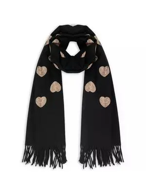 GOIA Heart Print Scarf