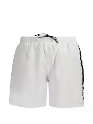 BOSS Dolphin Swim Shorts - White