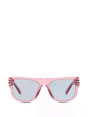 Dolce & Gabbana Logo Square-frame Sunglasses - Pink