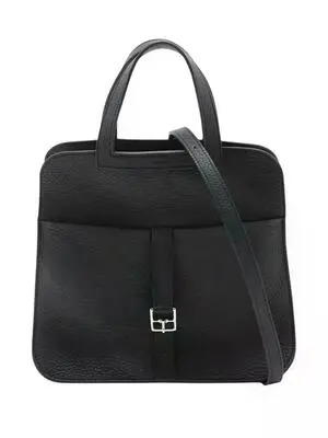 Hermès 2024 Clemence Halzan 25 Satchel - Black