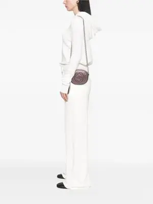 Gucci Mini Calfskin Soho Chain Crossbody Bag - Pink