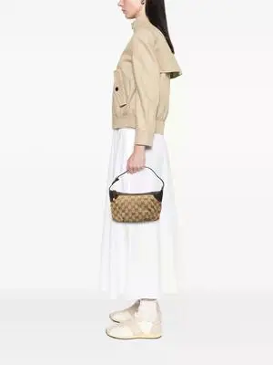 Gucci Gg Canvas Web Handbag