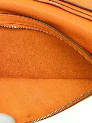 Hermès 2011 Chevre Mysore Bearn Soufflet Wallet
