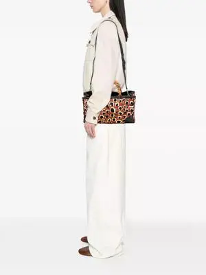 Gucci Medium Pony Hair Bamboo Shopper Satchel