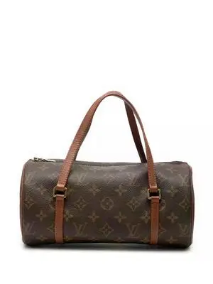 LOUIS VUITTON 2003 Monogram Papillon 26 Handbag - Brown