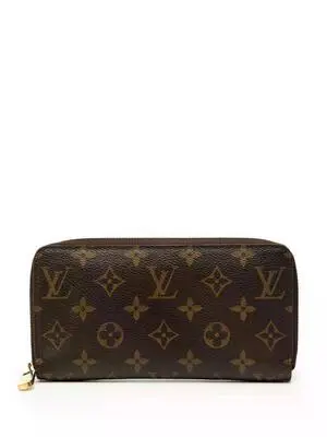 LOUIS VUITTON 2007 Monogram Zippy Wallet Long Wallets - Brown