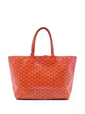 Goyard 2021 Goyardine Saint Louis Pm Tote Bag - Orange