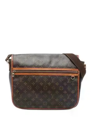 LOUIS VUITTON 2008 Monogram Bosphore Messenger Gm Crossbody Bag - Brown