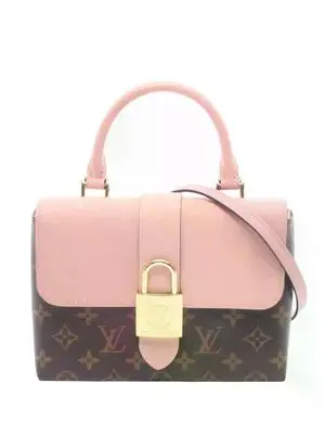 LOUIS VUITTON 2010-2026 Monogram Locky Bb Satchel - Brown