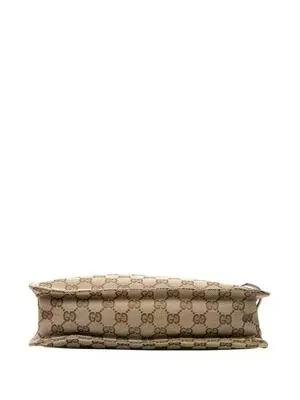 Gucci Gg Canvas Eclipse Crossbody Bag - Brown