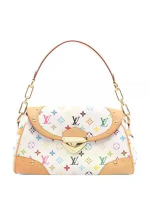 LOUIS VUITTON 2008 Monogram Multicolore Beverly Mm Shoulder Bag - White