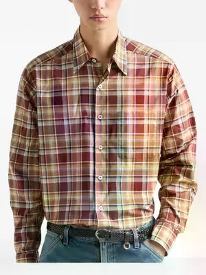 Prada Checked Cotton Shirt