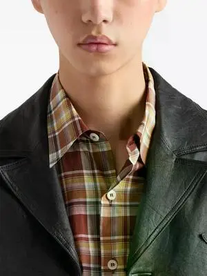 Prada Checked Cotton Shirt