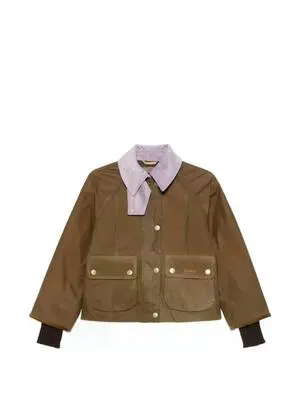 Barbour Beadnell Corduroy-collar Jacket - Brown