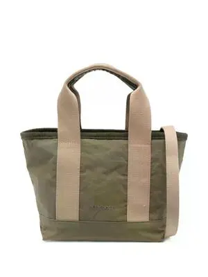 Barbour Mini Mya Tartan-detail Tote Bag - Green