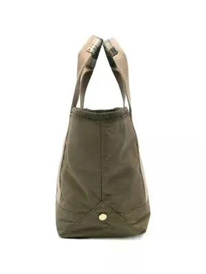 Barbour Tartan-detail Tote Bag - Green