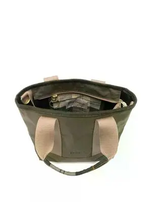 Barbour Tartan-detail Tote Bag - Green