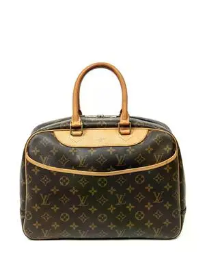 LOUIS VUITTON Deauville Monogram Tote Bag - Brown