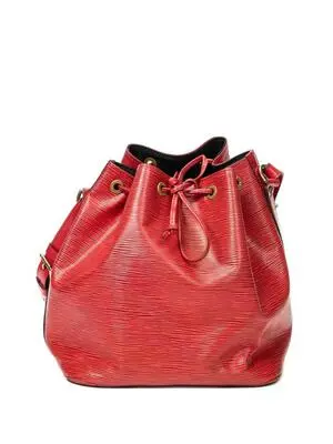 LOUIS VUITTON 2003 Noe Pm Epi-canvas Shoulder Bag - Red
