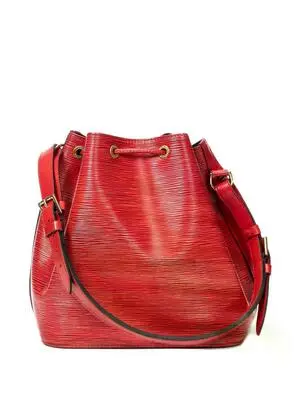 LOUIS VUITTON 2003 Noe Pm Epi-canvas Shoulder Bag - Red