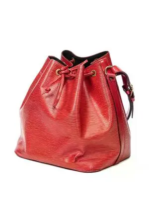 LOUIS VUITTON 2003 Noe Pm Epi-canvas Shoulder Bag - Red