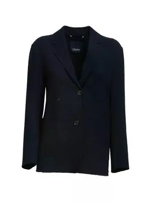 Max Mara Single-breasted Blazer - Blue