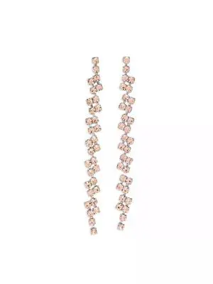 FORTE_FORTE Crystal-embellished Drop Earrings - Orange