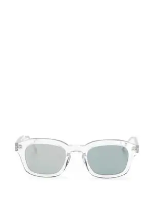 Thom Browne Rectangle-frame Sunglasses - White