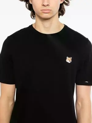 Maison Kitsuné Fox Head-patch T-shirt