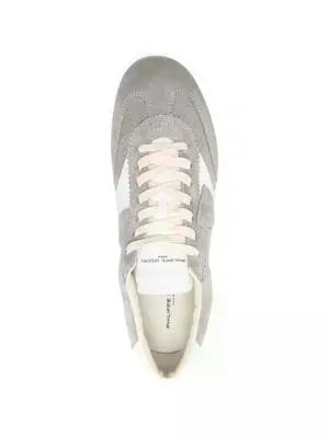 Philippe Model Panelled Leather Sneakers