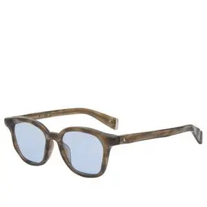 A. SOCIETY X Universal Works Stanley Sunglasses - Brown Havana/dark Grey