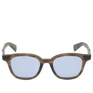 A. SOCIETY X Universal Works Stanley Sunglasses - Brown Havana/dark Grey