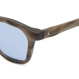 A. SOCIETY X Universal Works Stanley Sunglasses - Brown Havana/dark Grey