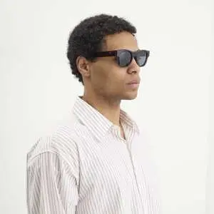 A. SOCIETY Navy Sunglasses